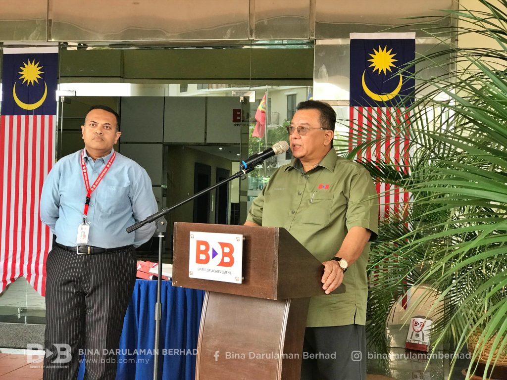 MAJLIS PENYERAHAN JALUR GEMILANG SAMBUTAN HARI KEBANGSAAN KE-65 KEPADA ...